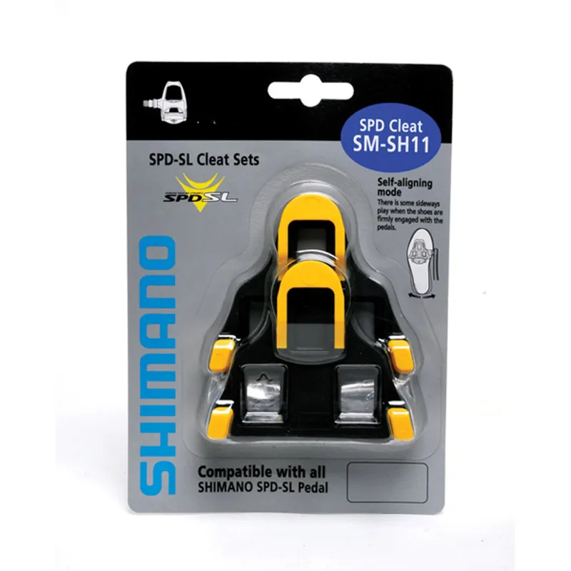 SPRE SH Cleat SPD-SL Float YW Yellow